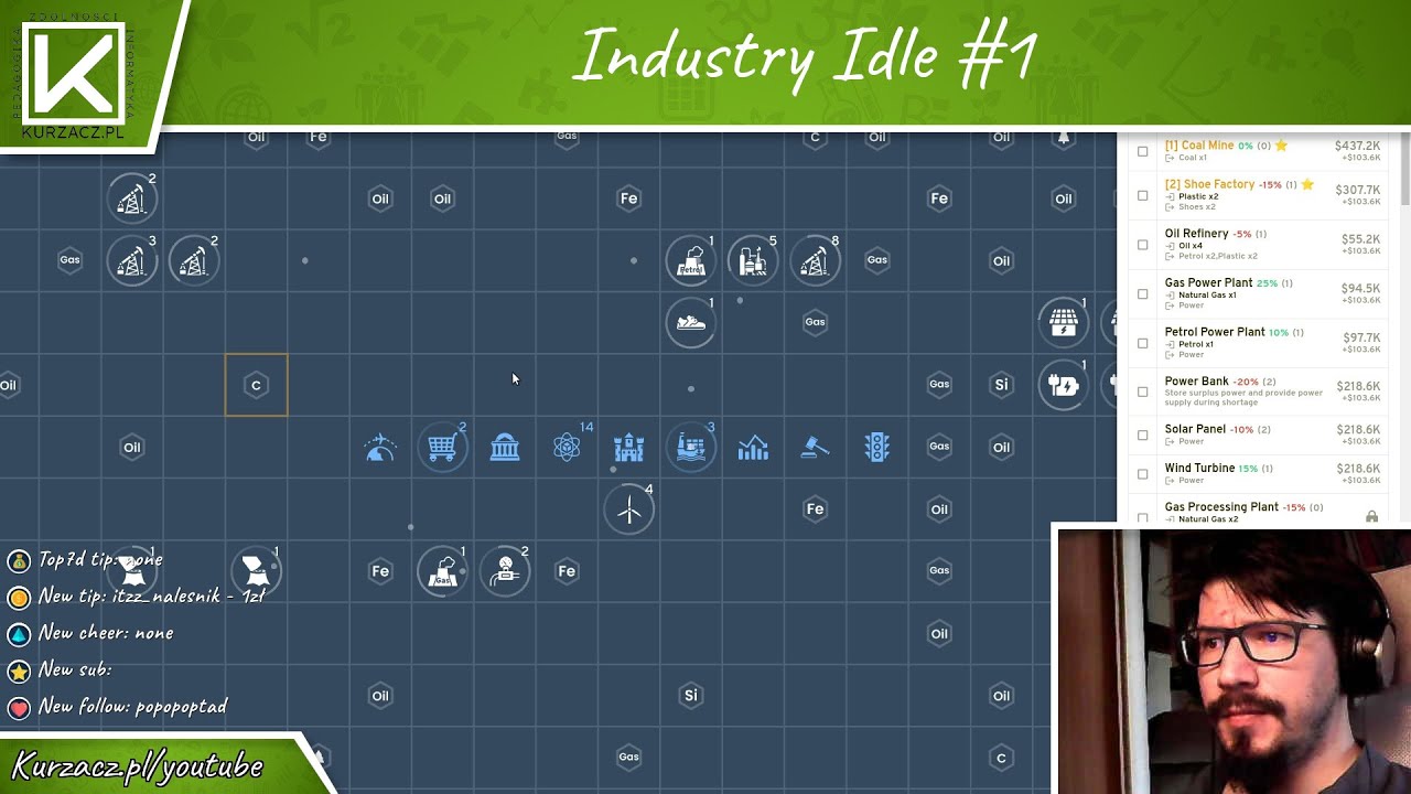 [EN] Industry Idle #1 - First launch ever and tutorial - YouTube