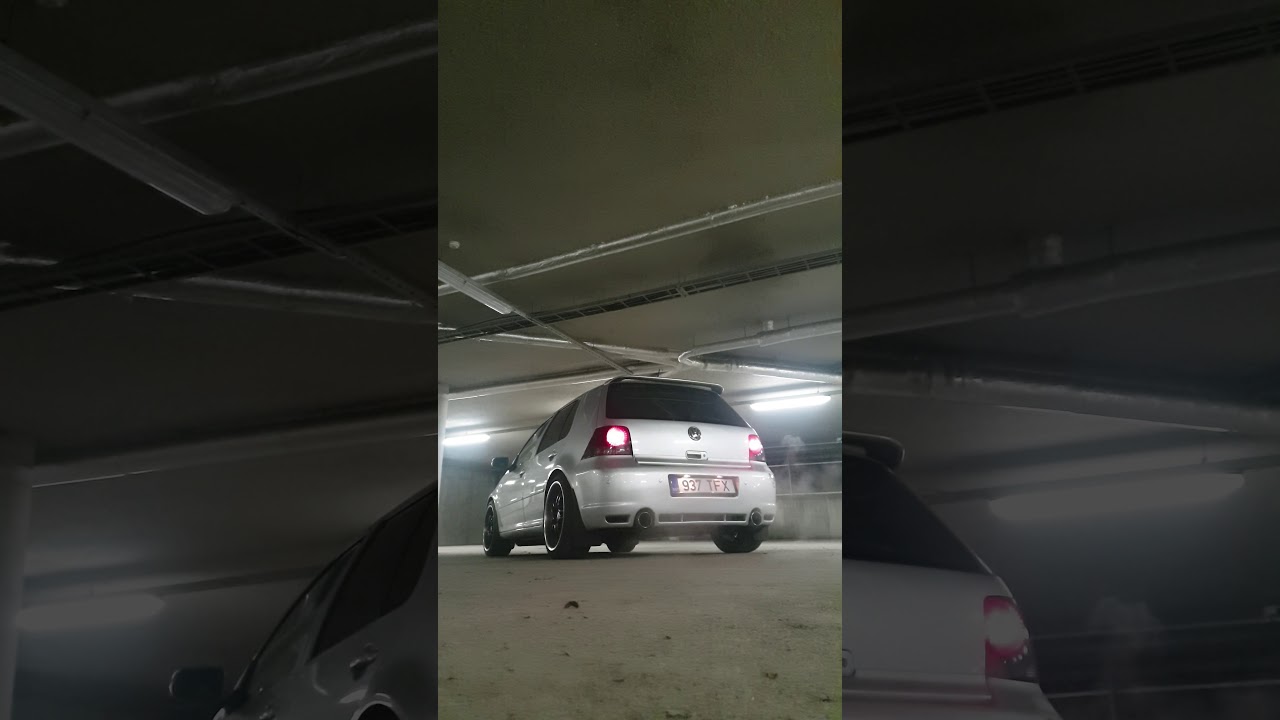 Vw golf 4 vr6 sound - YouTube