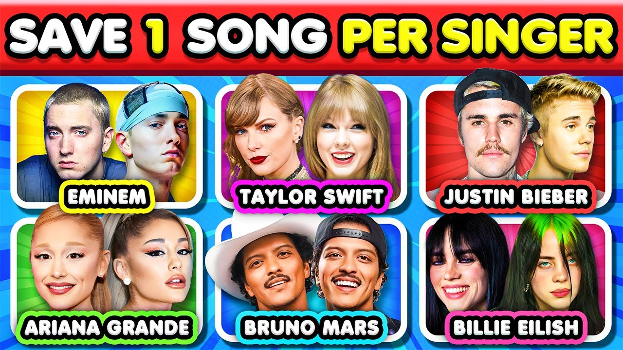 🎤 Save One Song Per Singer 🎶 | Epic Song Battle Challenge | Ultimate ...