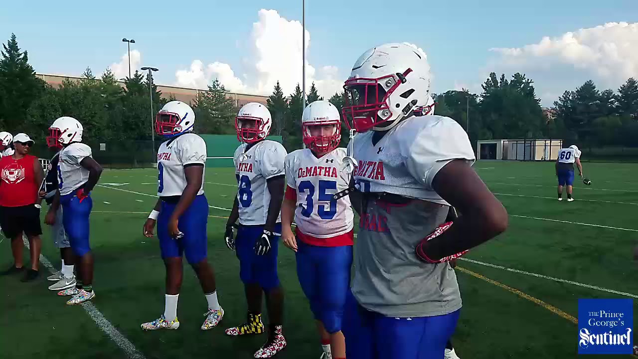 2017 Prince George's Sentinel High School Football Preview - YouTube