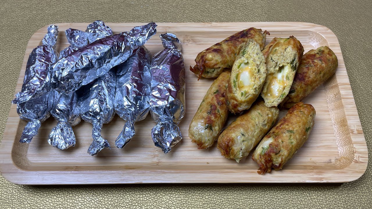 Toffee Chicken Kabab | Chicken Cheese Kabab in foil Paper | By Meri ...