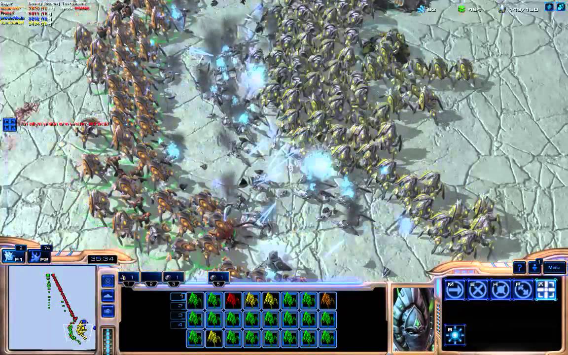 Starcraft 2 Bunker Wars X - YouTube