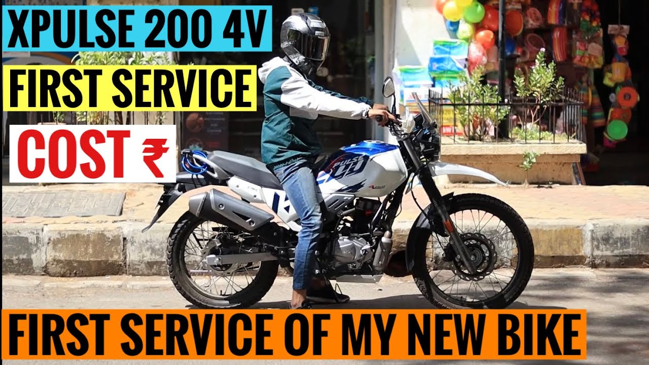 XPULSE 200 4V FIRST SERVICE COST | COST OF FIRST SERVICE OF XPULSE 200 ...