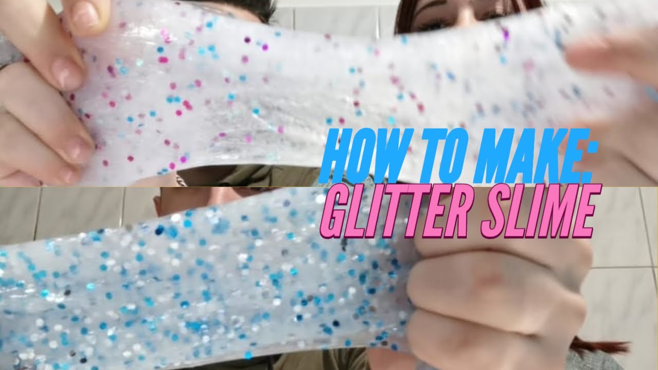 Glitzer Schleim Selber Machen
