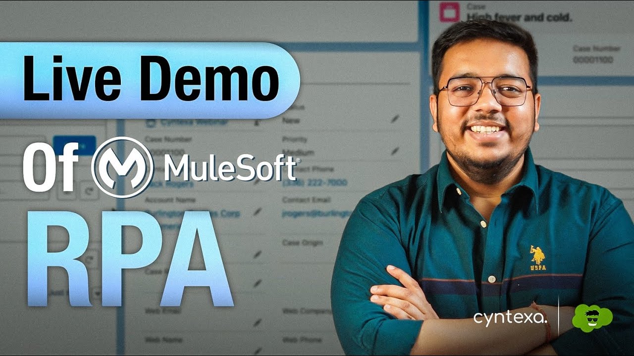 Live Demo Of MuleSoft RPA | Introduction to MuleSoft RPA #mulesoft # ...