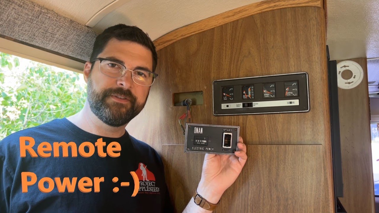 GMC Motorhome Remote Generator Control - YouTube