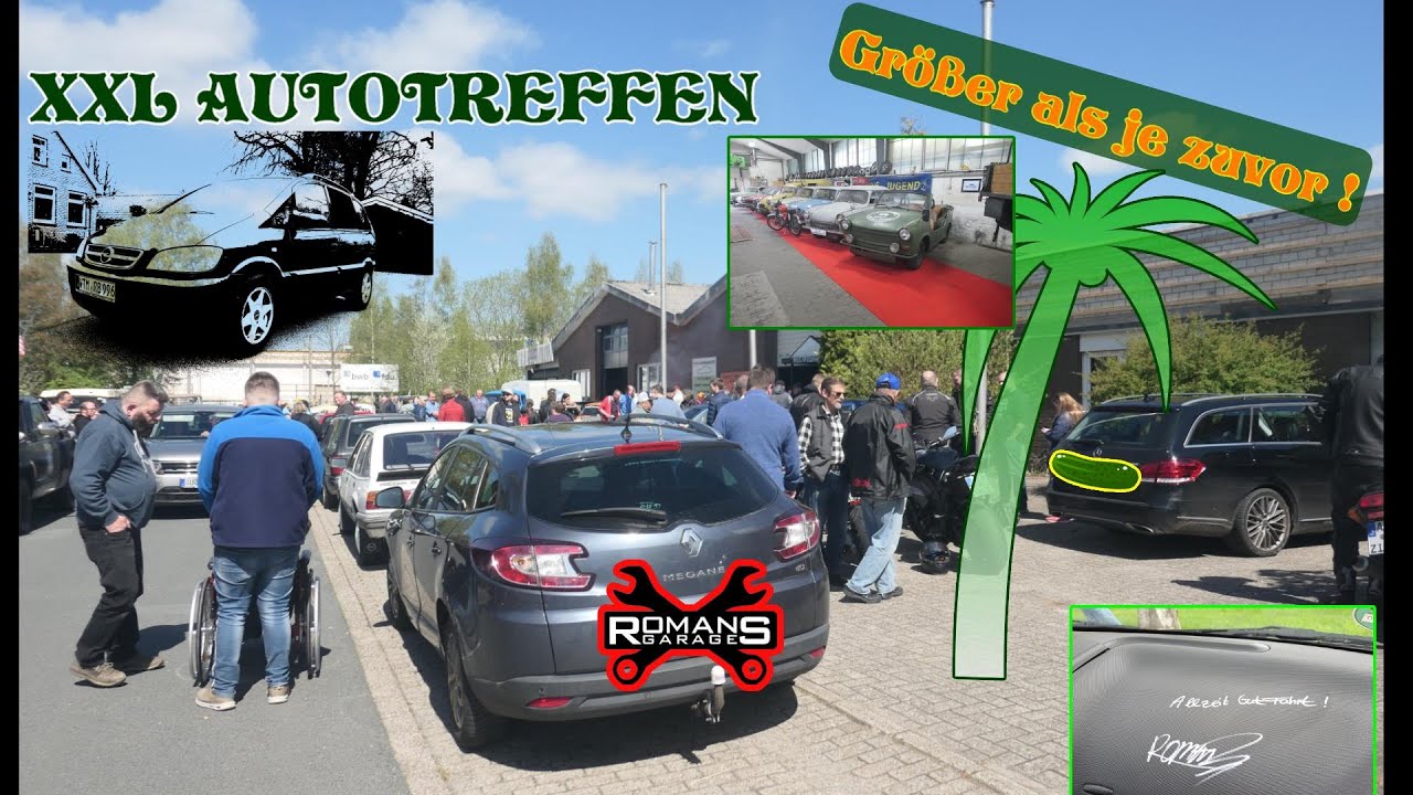 XXL Olditmer / Youngtimer -Treffen bei @Max-Carshop : So viele Leute ...