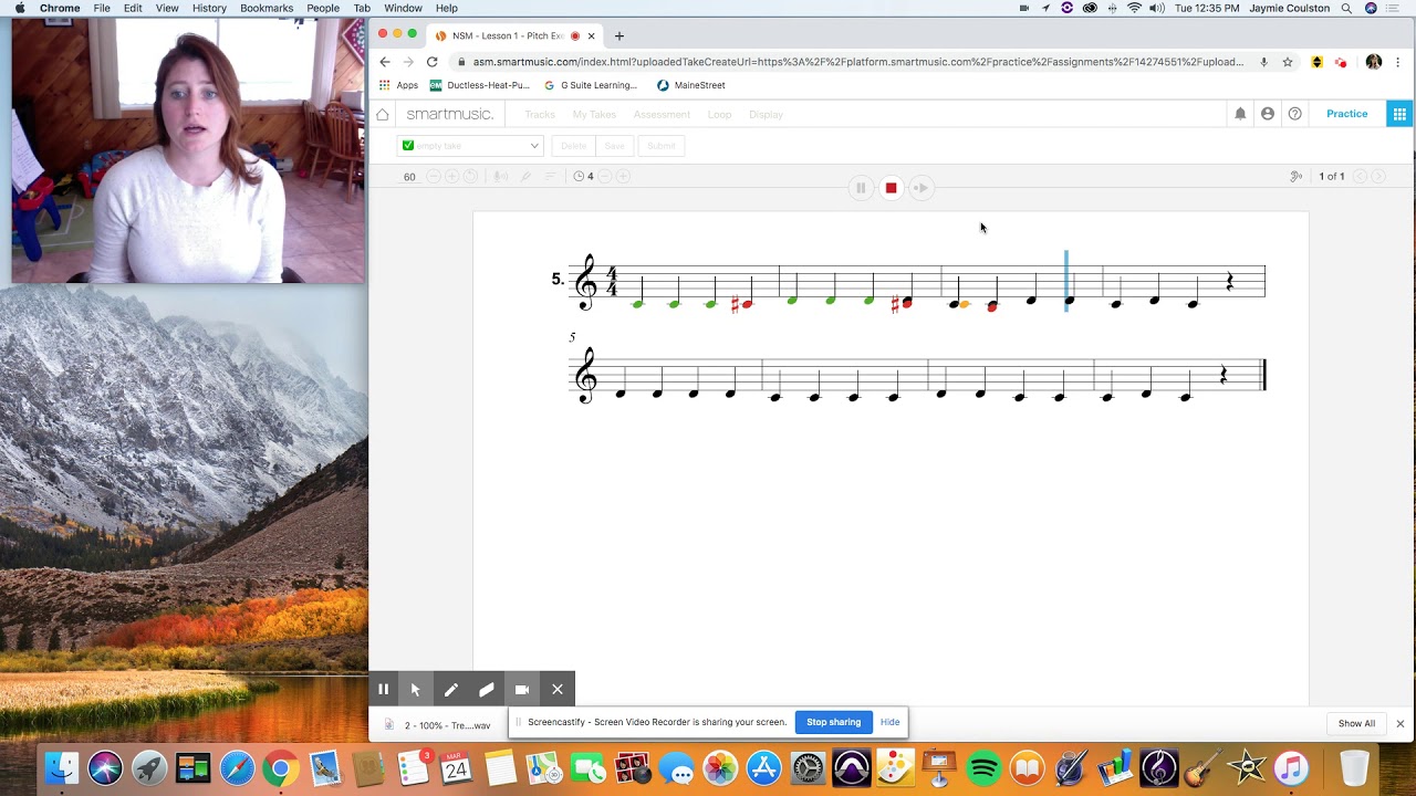 SmartMusic Tutorial 1st Assignment - YouTube