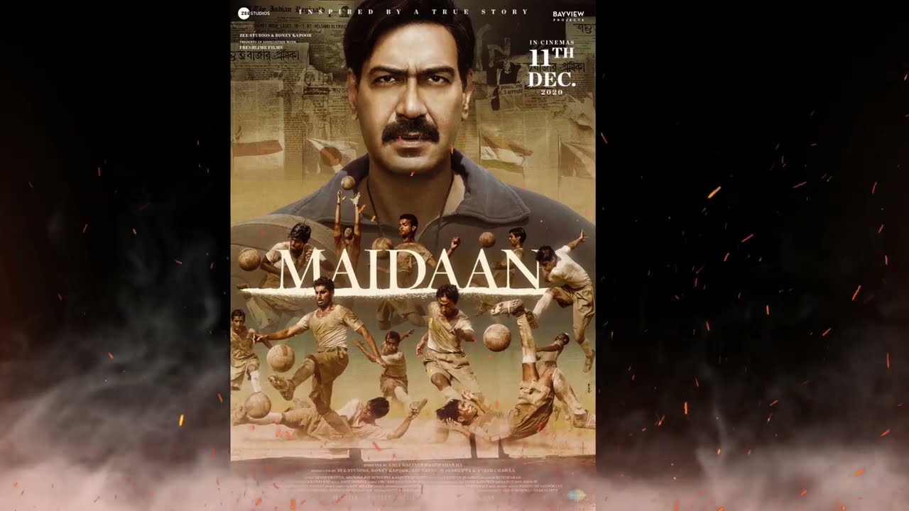 Maidaan box office collection, maidaan Official trailer Out now,Ajay ...