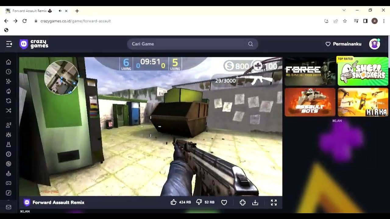 Forward Assault Remix Gameplay - YouTube