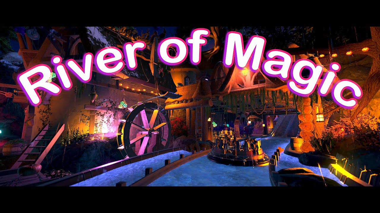 The River of Magic [ Dark ride pov, Disneyland style attraction ] - YouTube