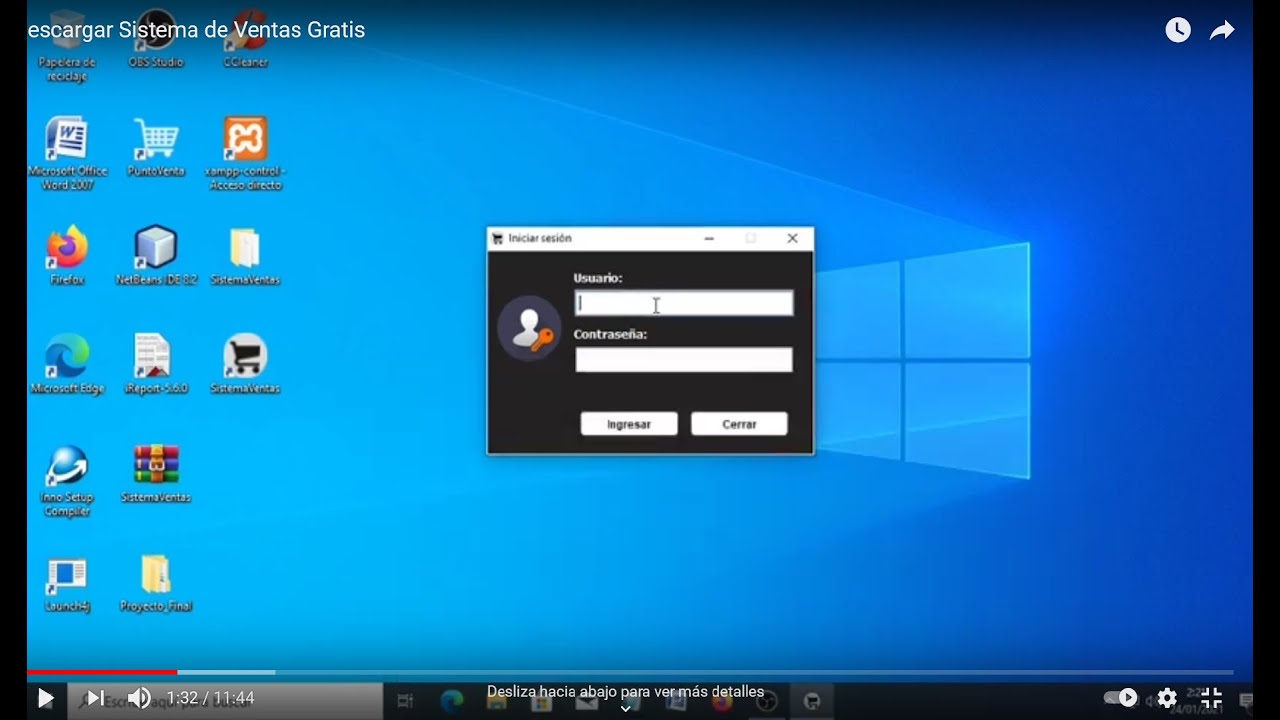 Sistema Punto de Venta en Java con MySQL - YouTube