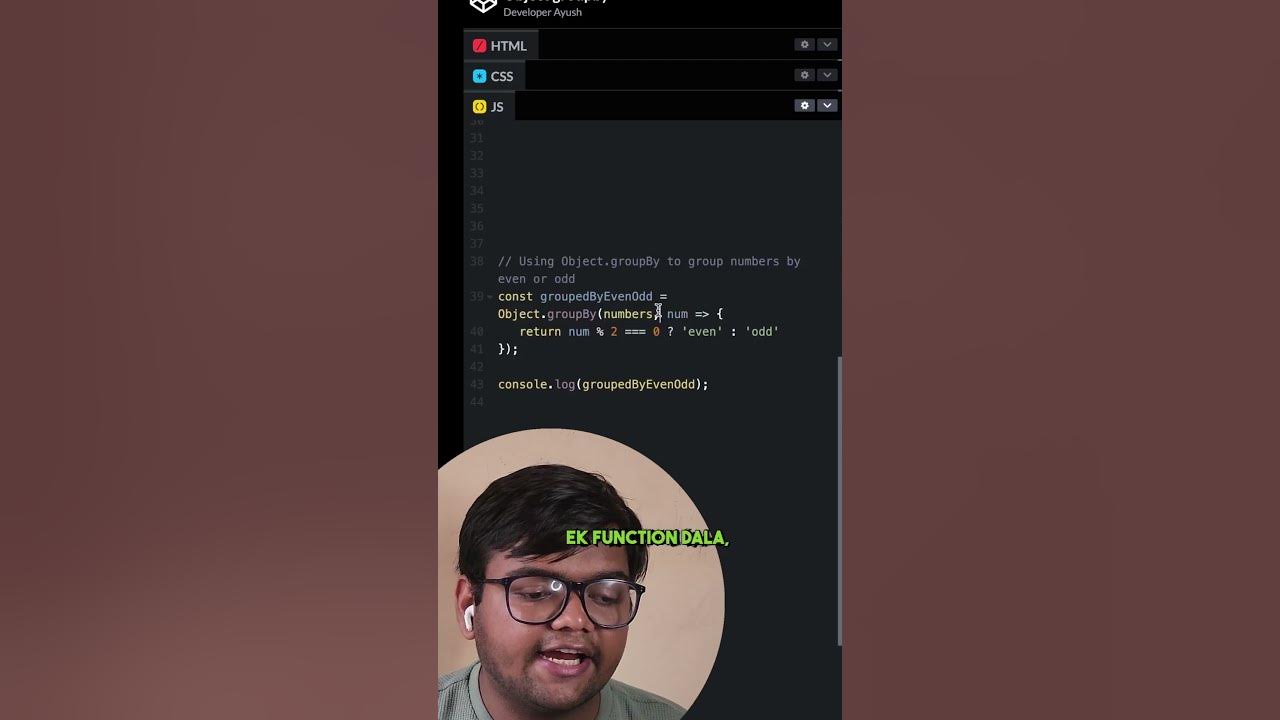 object.groupBy in javascript - YouTube