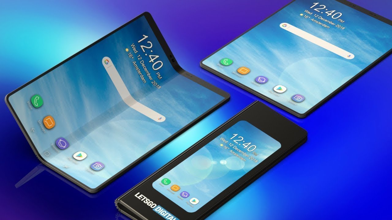 Unfold Phone - A Foldable Phone Promo Project - YouTube