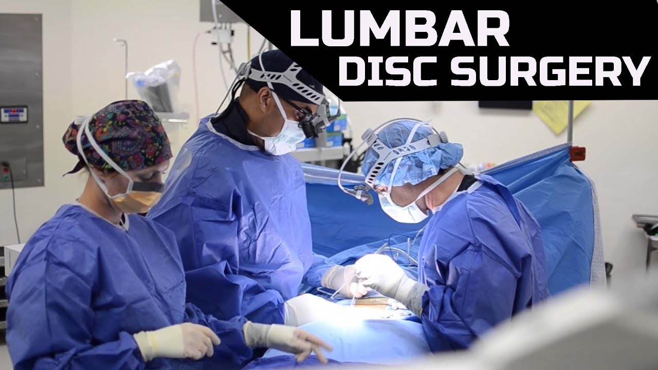 Surgery Lumbar Disc | Low Back Pain Surgery | Nature Cure Fit - YouTube