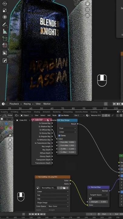 Uv Texturing Labeling Process in Blender #shorts #blender #tutorial - YouTube