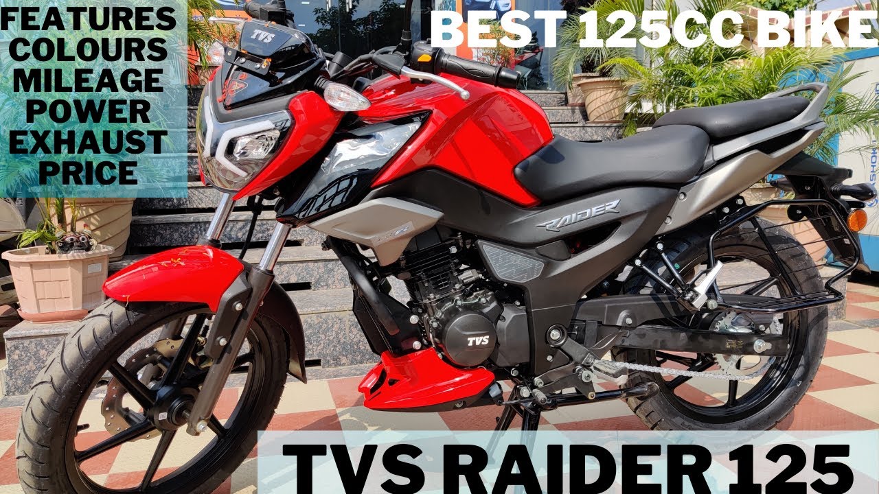 TVS Raider 125 | Colours-Mileage-Features-Price | Best 125cc Bike In ...