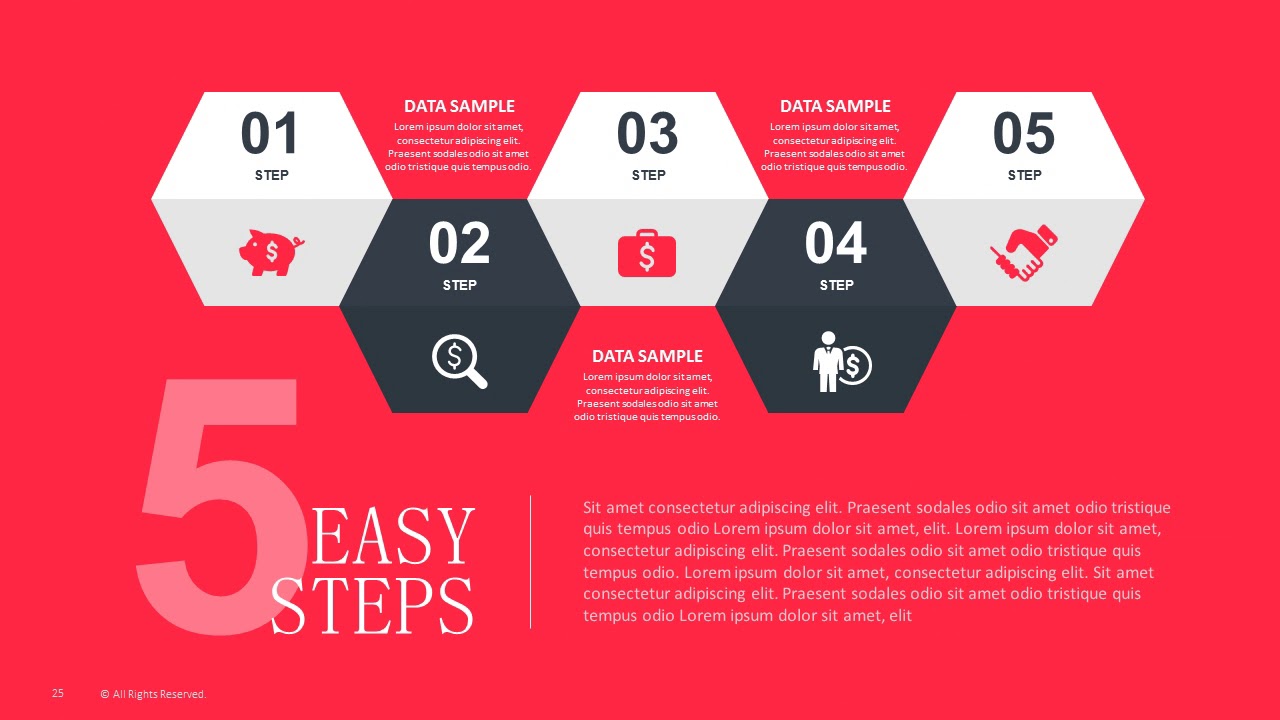 Company product design PowerPoint template