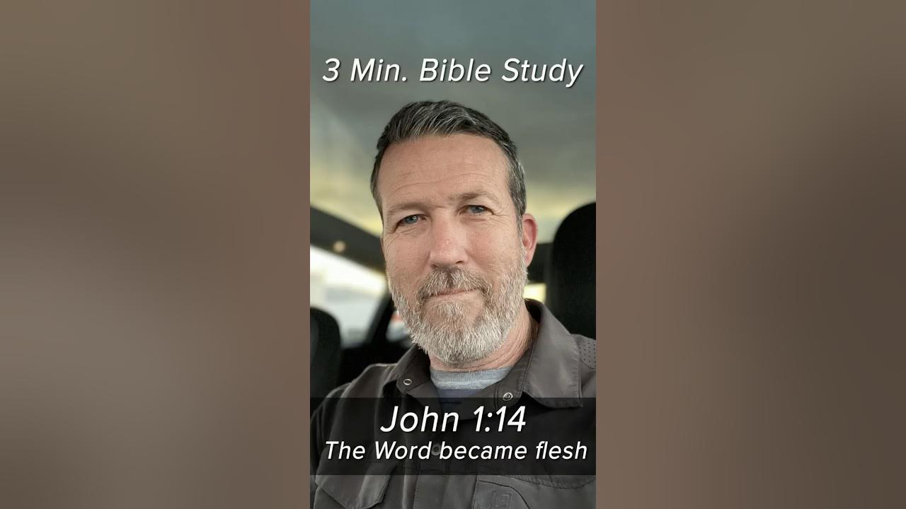 Why Did The Word Become Flesh? (John 1:14) - YouTube