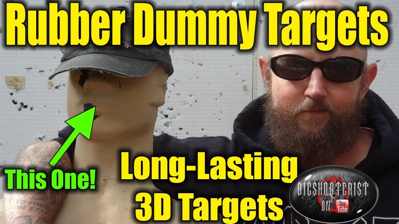 Rubber Dummy Targets - YouTube