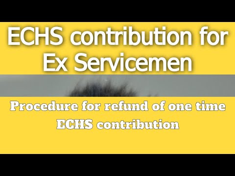 echs contribution for esm, echs contribution rate, # ...