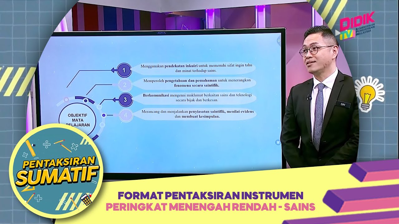 Pentaksiran Sumatif (2022) | Format Pentaksiran Instrumen Peringkat ...