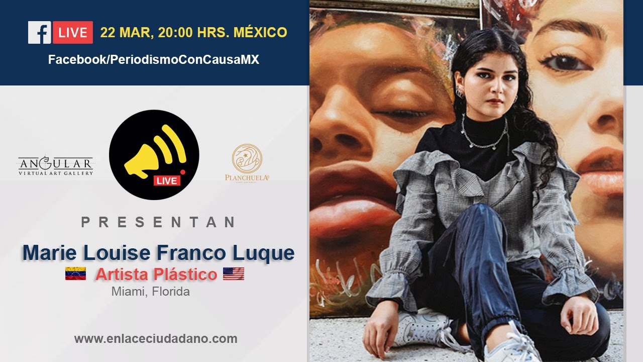 Marie Louise Franco Luque, Talentosa Artista Plástica - YouTube