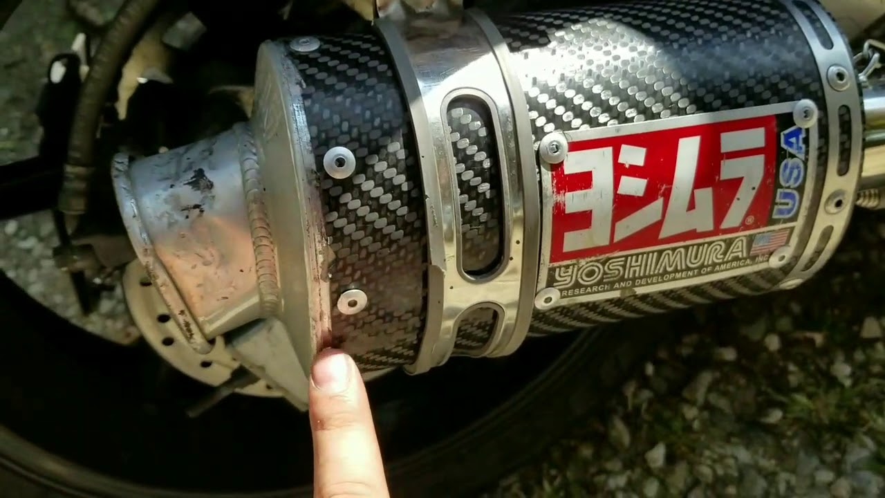 CBR 600 F3 with shorty yoshi pipe - YouTube