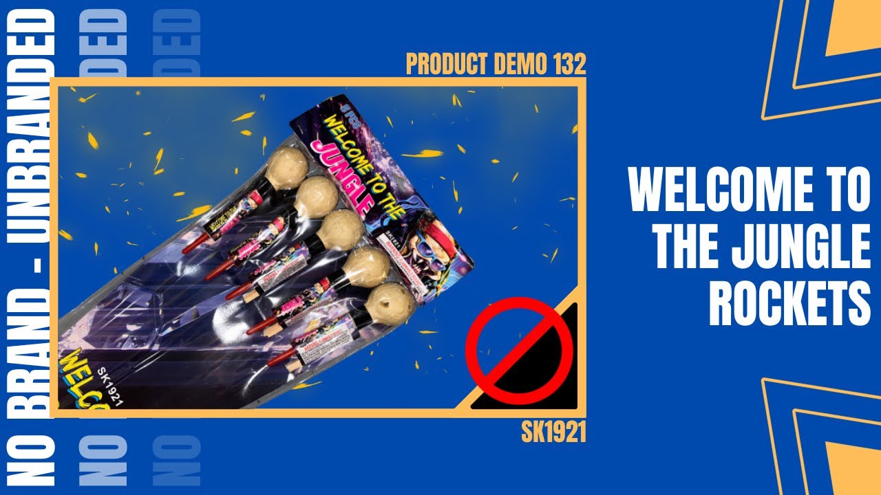 Welcome To The Jungle Rockets - Unbranded (COLOR) - YouTube