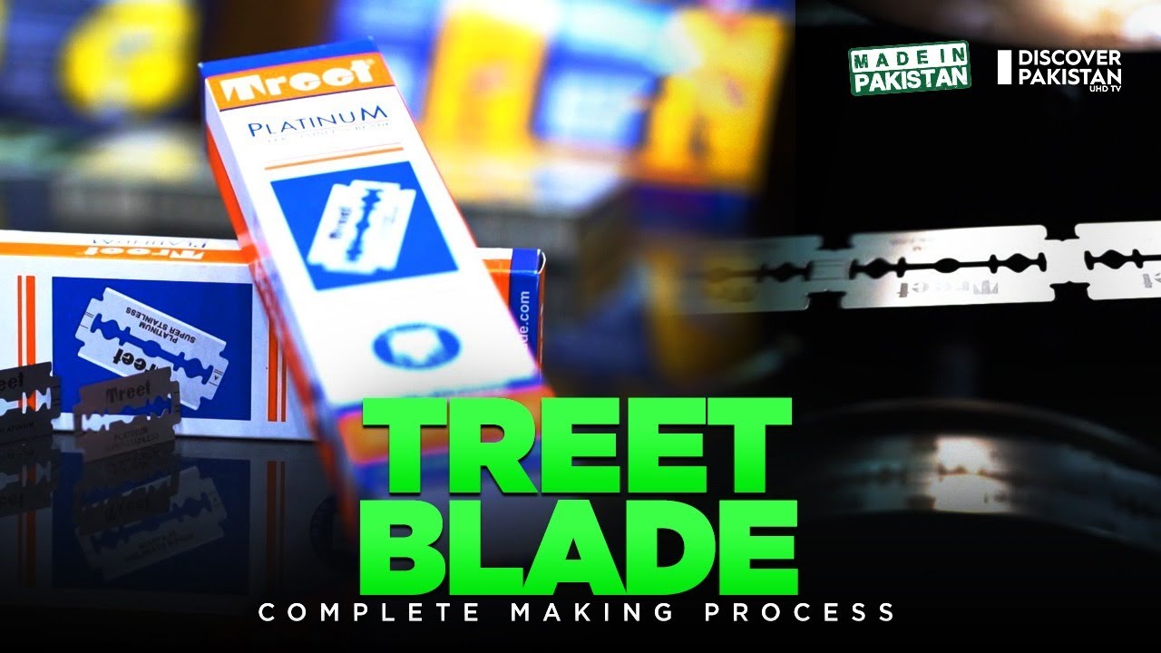 Safety Razor and Blade Making Process | Treet Blade | Made in Pakistan ...