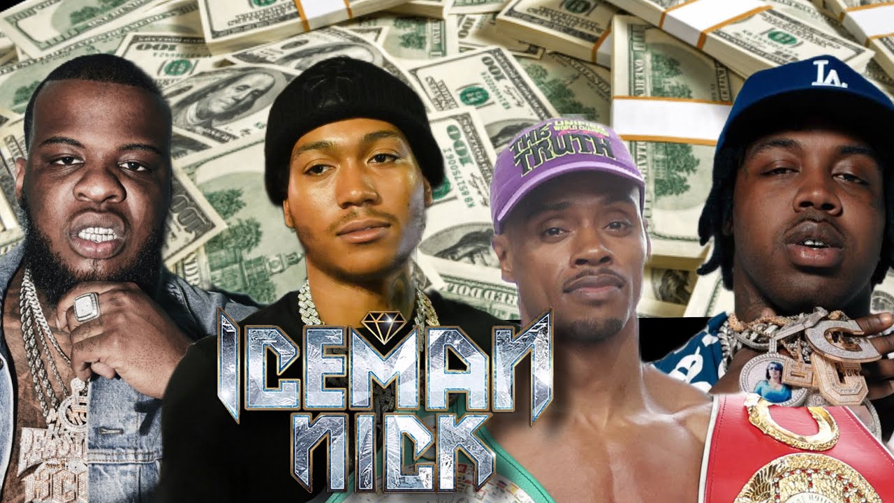 EST Gee X Errol Spence Jr X Lil Meech X Maxo Kream kick back at ICEMAN NICK's - YouTube