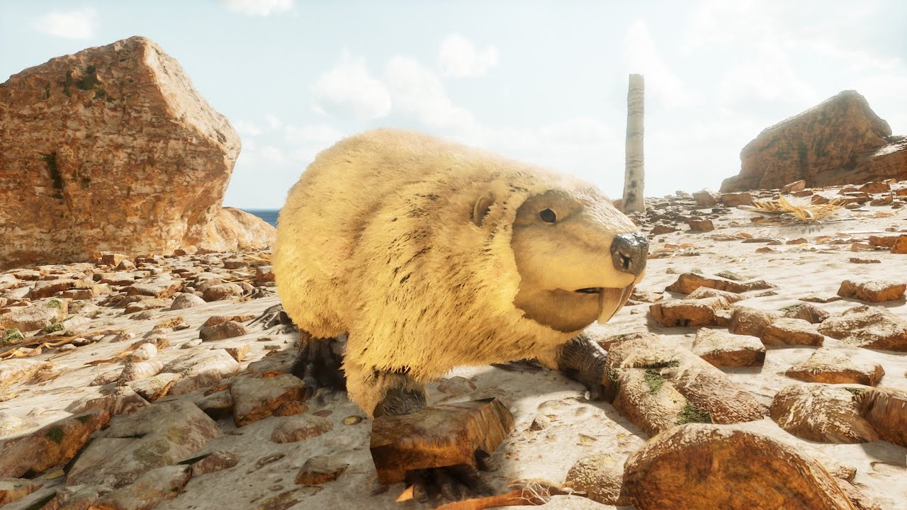 Taming a Beaver to Harvest Infinite Wood! ARK: Survival Ascended [E10 ...