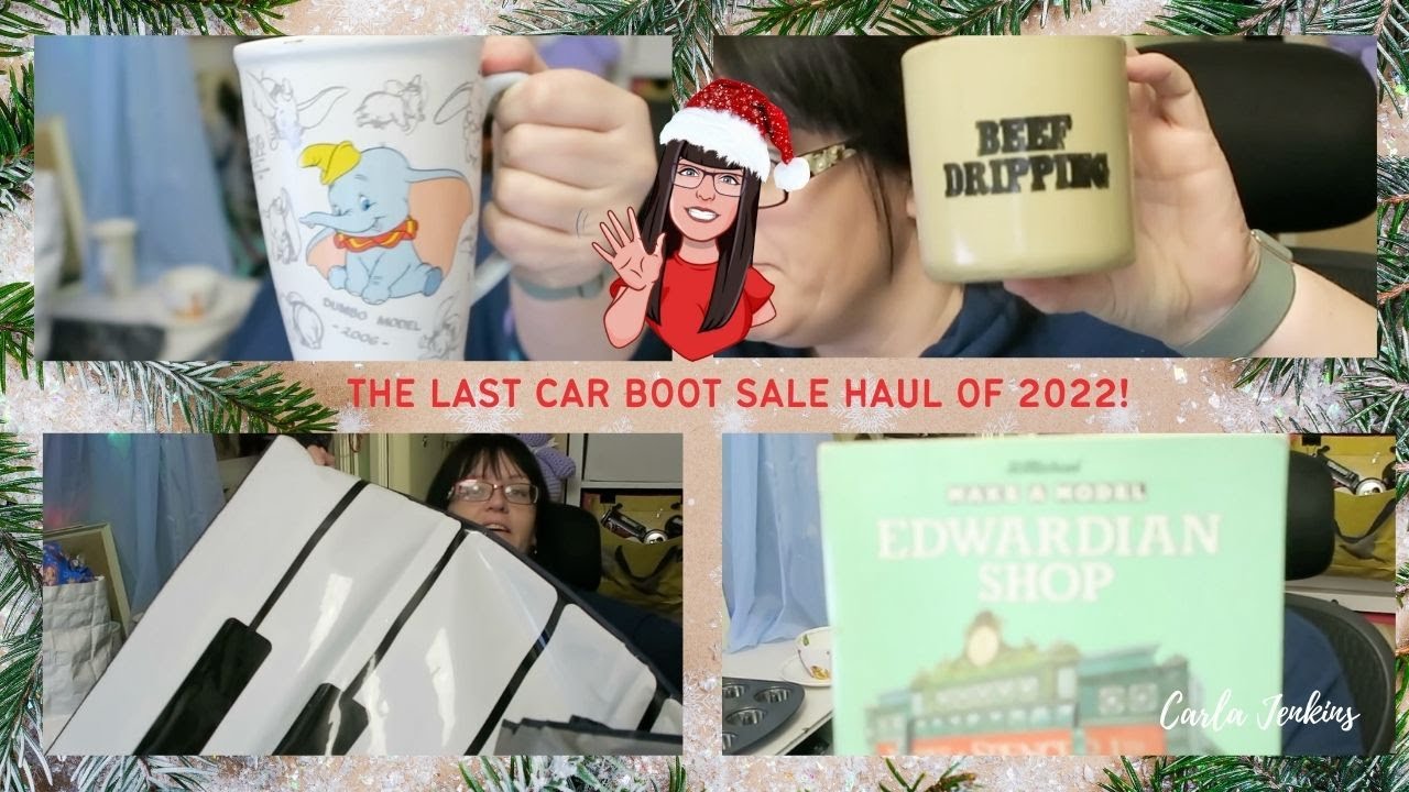 THE LAST CAR BOOT HAUL OF THE YEAR ! BUYING TO RESELL ON EBAY | CARLA ...