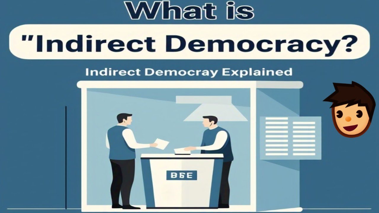 What is indirect democracy. - YouTube