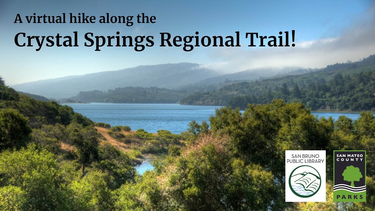 A Virtual Hike Along the Crystal Springs Regional Trail - YouTube