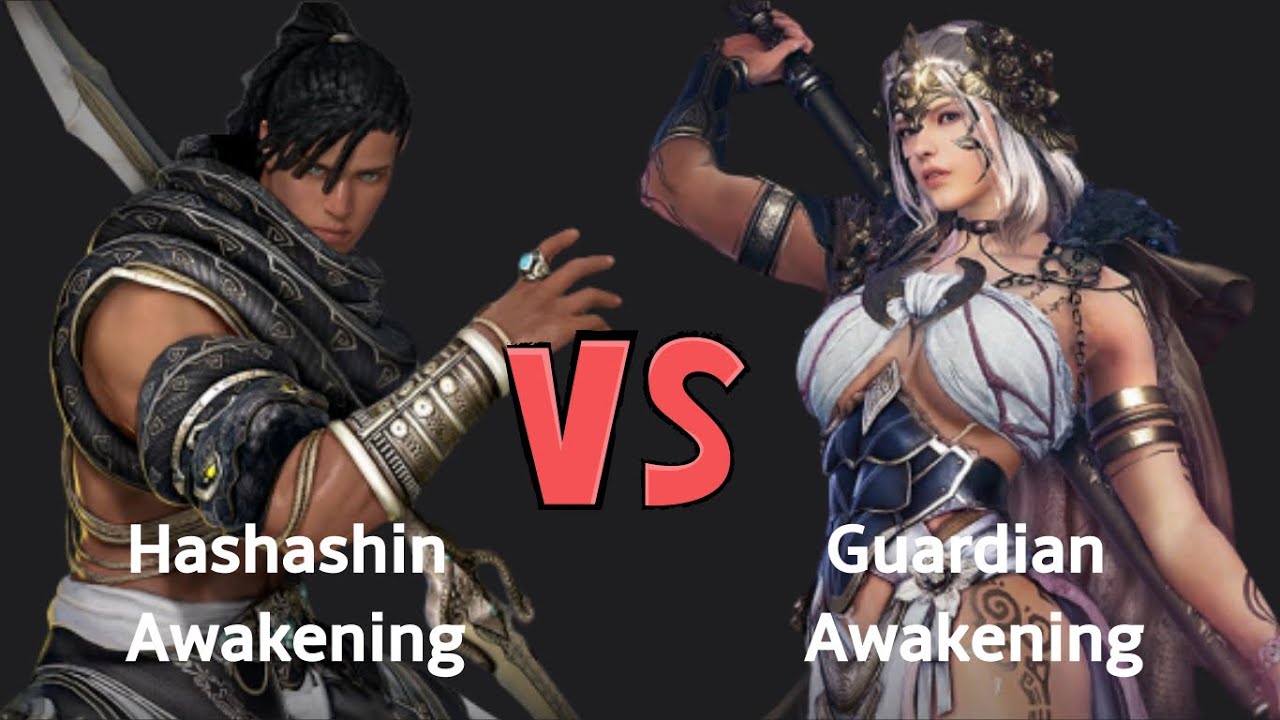 BDO - Hashashin Awakening vs Guardian Awakening - YouTube