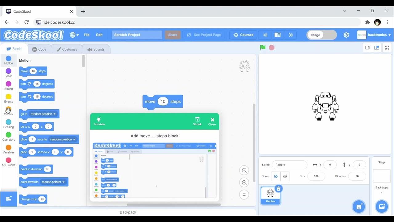 How to start with Scratch Programming at CodeSkool - YouTube