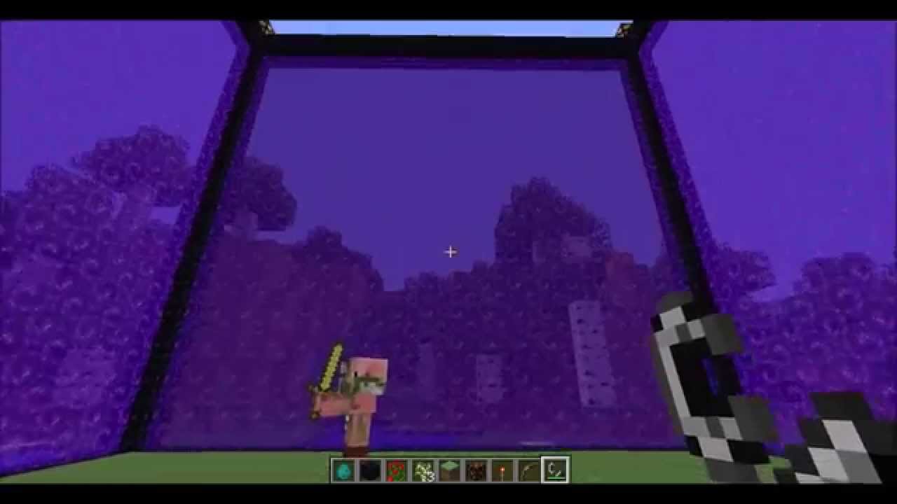 Biggest nether portal - YouTube
