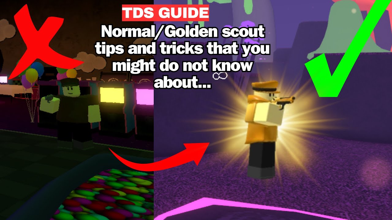 TDS Scout analysis (Golden included!) | Tower Defense Simulator - YouTube