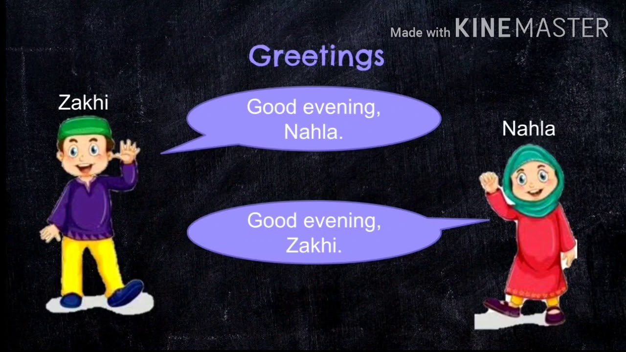 English Class 2nd Meeting: Lesson 1 Part 2 Greetings and Partings - YouTube