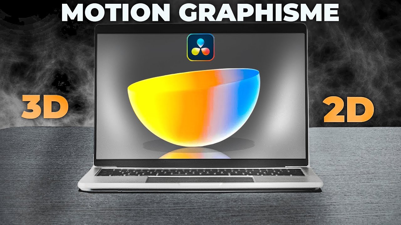 Motion Graphism D'Une Ellipse 2D en 3D - YouTube