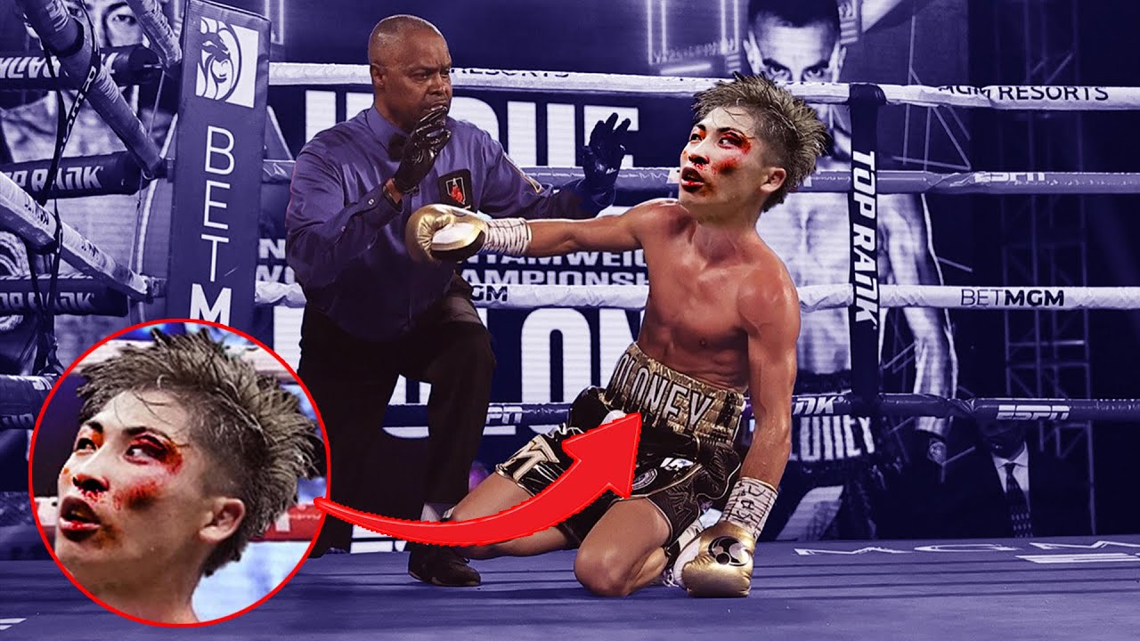 Naoya Inoue BASAG ang MUKHA sa kanyang KALABAN! | Naoya Inoue VS ...