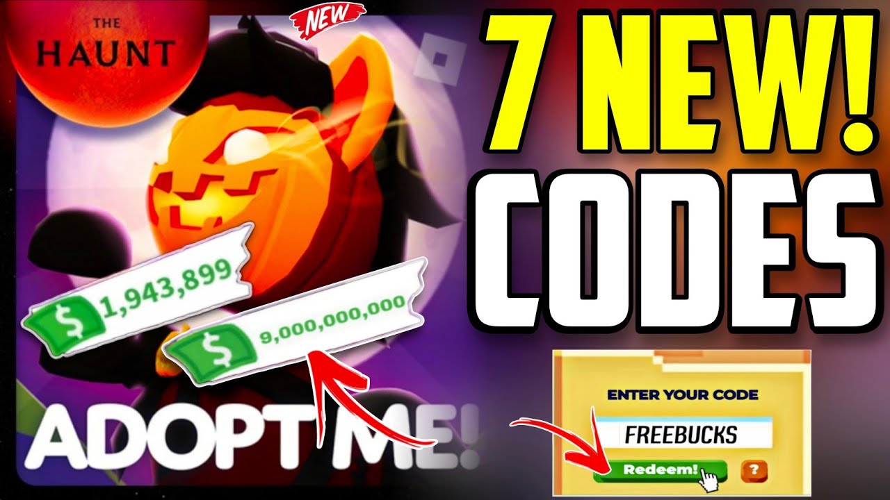 *NEW* ⚠️ALL WORKING CODES FOR ADOPT ME IN OCTOBER 2024! ROBLOX ADOPT ME ...