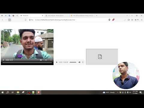 HTML 5 video ,audio, iframe, tags.mp4 | Md Sohan Ali, Web Develoer Sohan - YouTube