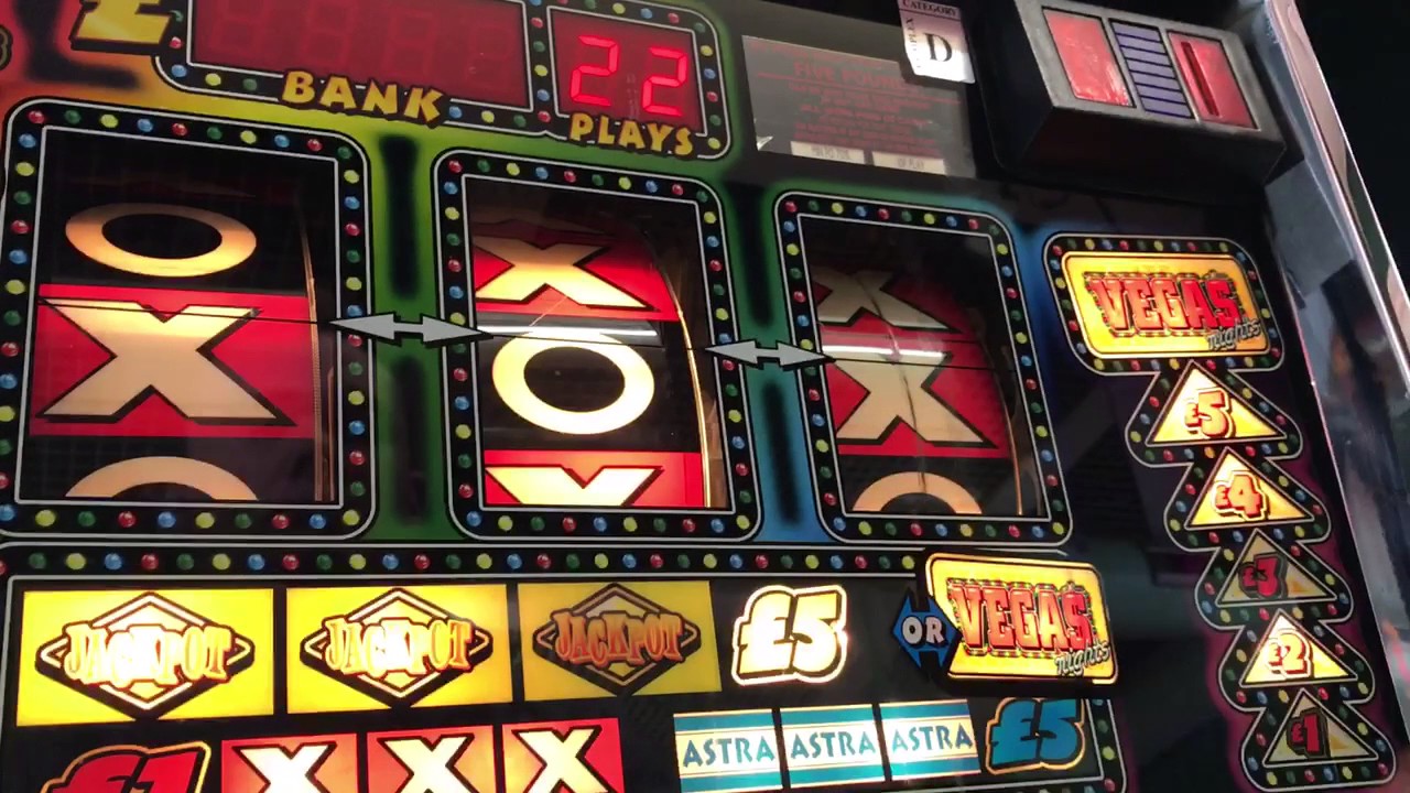 Astra £5Jp Vegas Nights Fruit Machine Gameplay &a Jackpots - YouTube