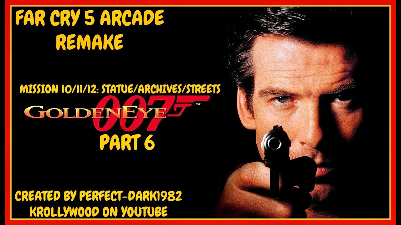 GOLDENEYE 007 "REMAKE" PART 1 - MISSION 10/11/12: STATUE/ARCHIVES ...