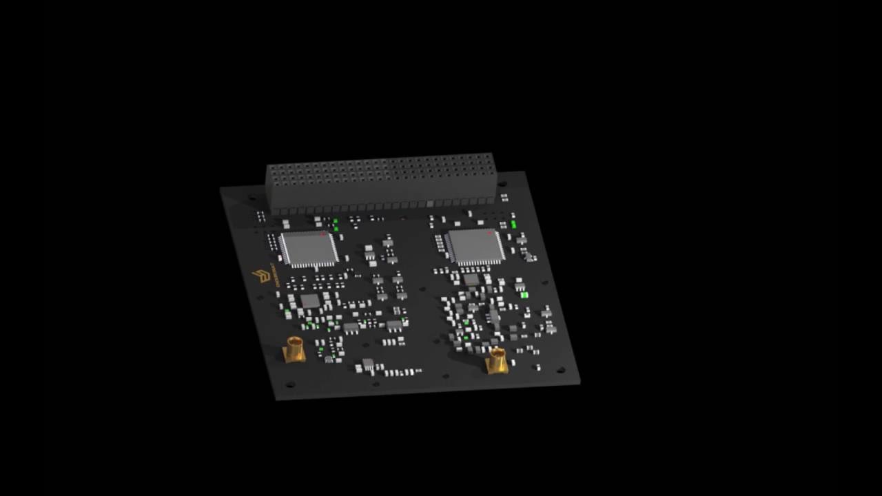CubeSat Communication Module Exploded View - EnduroSat - YouTube