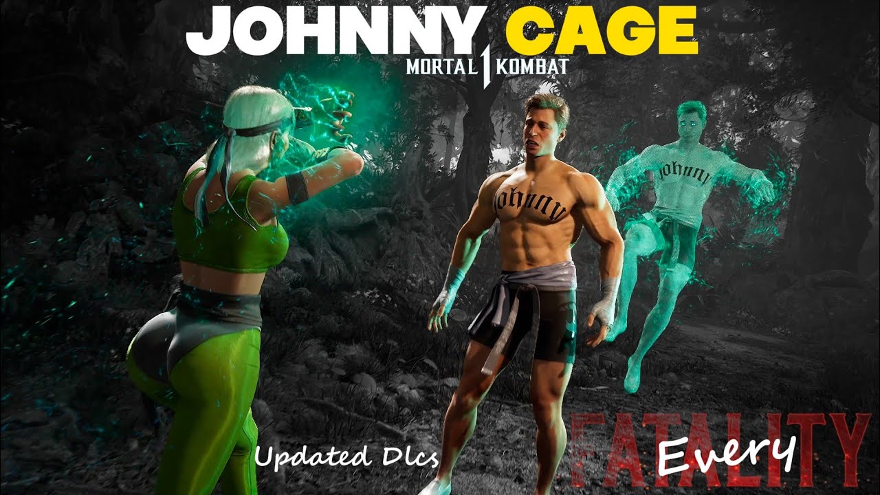 Every Fatality on Johnny Cage | Mortal kombat 1 (Updated dlcs) - YouTube