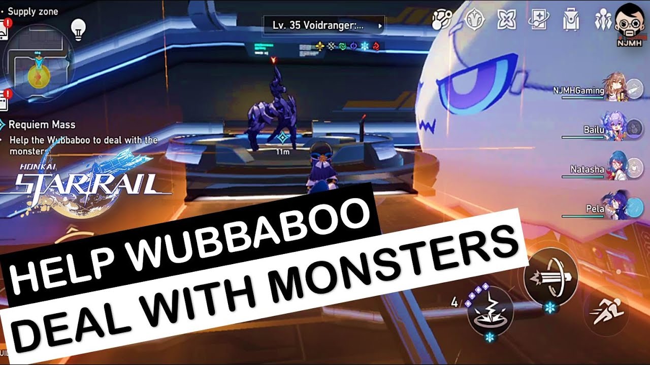 Help the Wubbaboo to deal with the monsters | Requiem Mass | Honkai ...