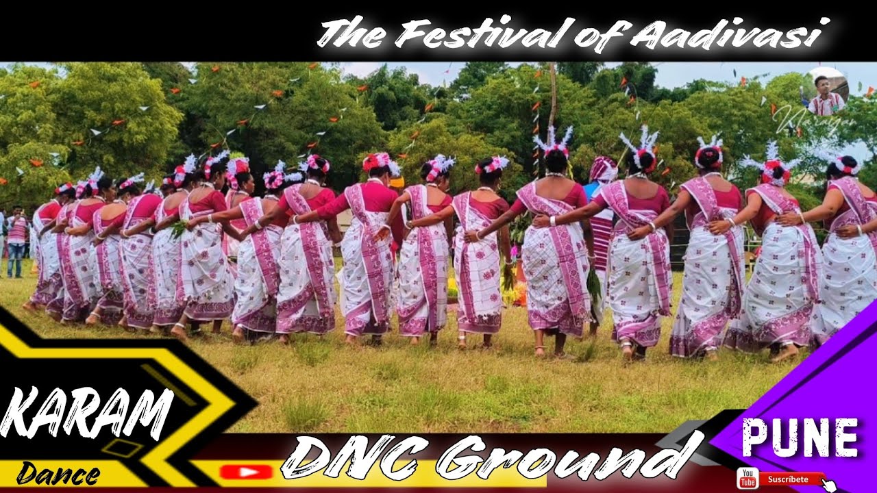 Karam Dance//Wadgaon Sheri Dance Group//at DNC Ground Pune, Maharashtra ...